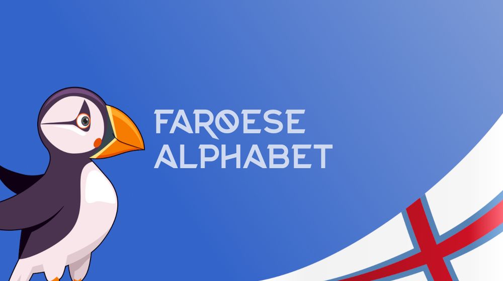 Faroese Alphabet (Letter Names And Pronunciation)